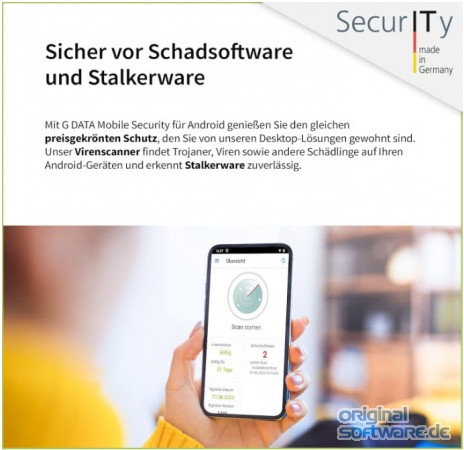 G DATA Mobile Security Android 2026 - 3 Geräte 1 Jahr Laufzeit