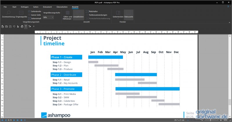 Ashampoo PDF Pro 5 - 1 PC - PDF Bearbeitung