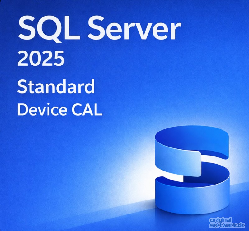 Microsoft SQL Server 2025 Standard 1er Device CAL OEM - Zugriffsrecht